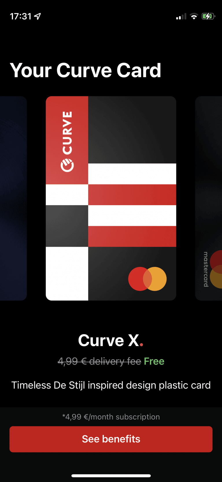 Carta Curve - Recensione e opinioni (ha funzionalità assurde)