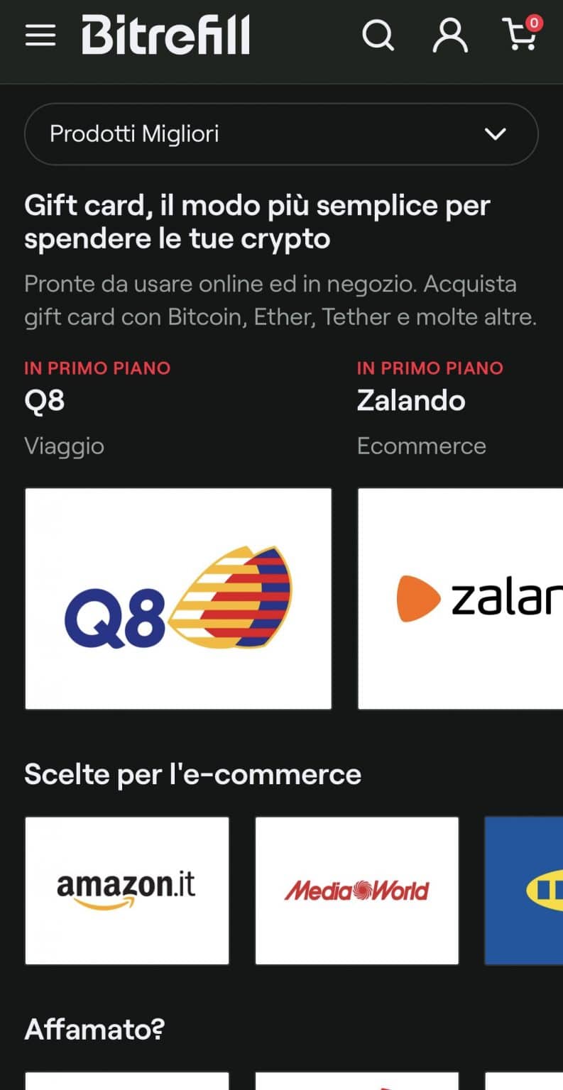 Recensione Bitrefill - La guida definitiva per vivere di Bitcoin